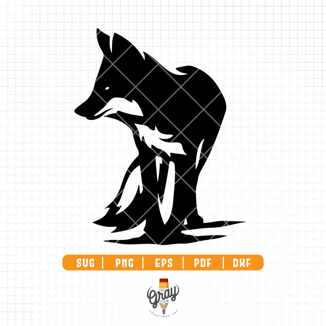 Fox Svg , Foxes Png , Cli Part , Cricut , Eps Pdf Dxf Png , Fox Clip ...