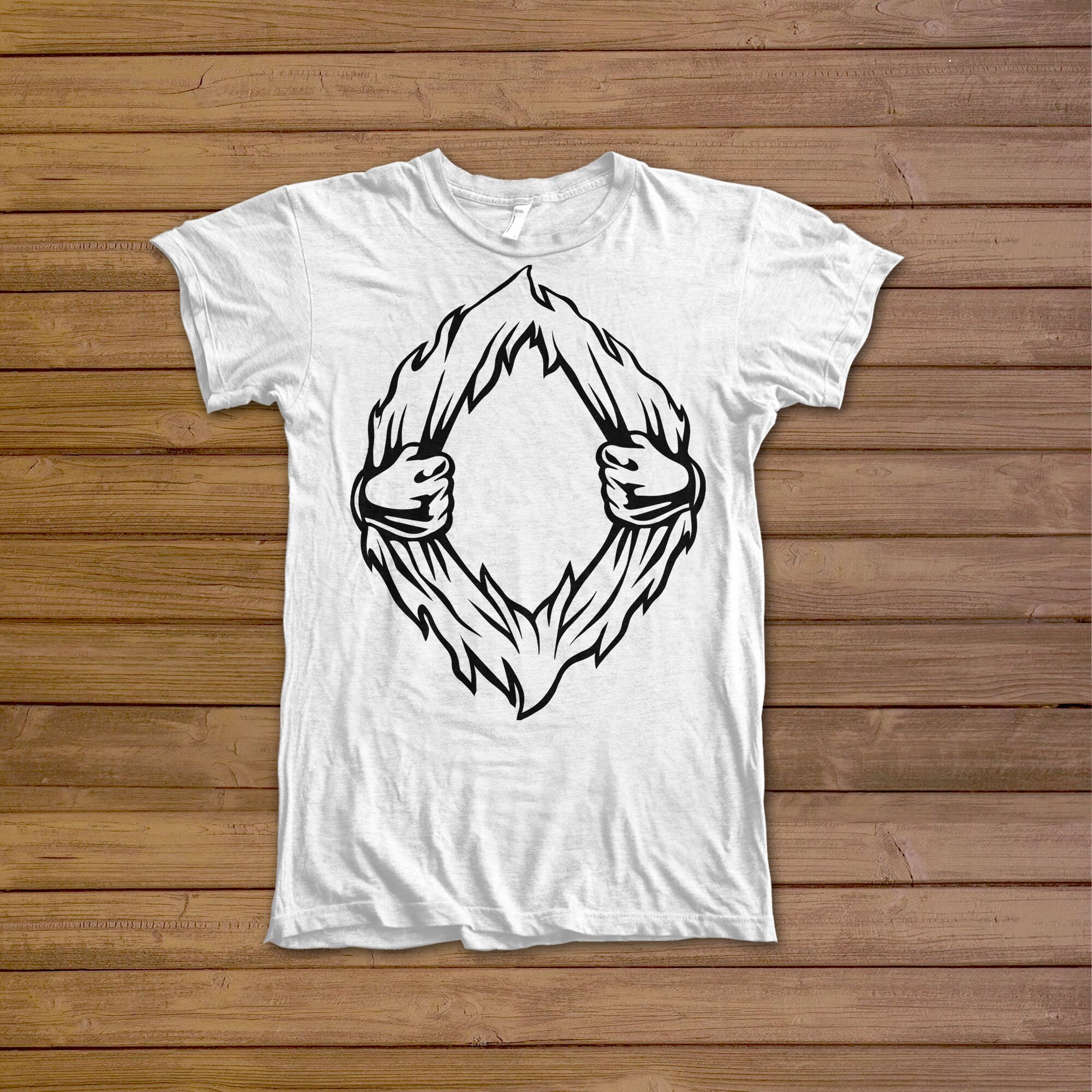 Hand Ripping Shirt Svg / Super Hero Hand Rip Svg / Cloth - Etsy