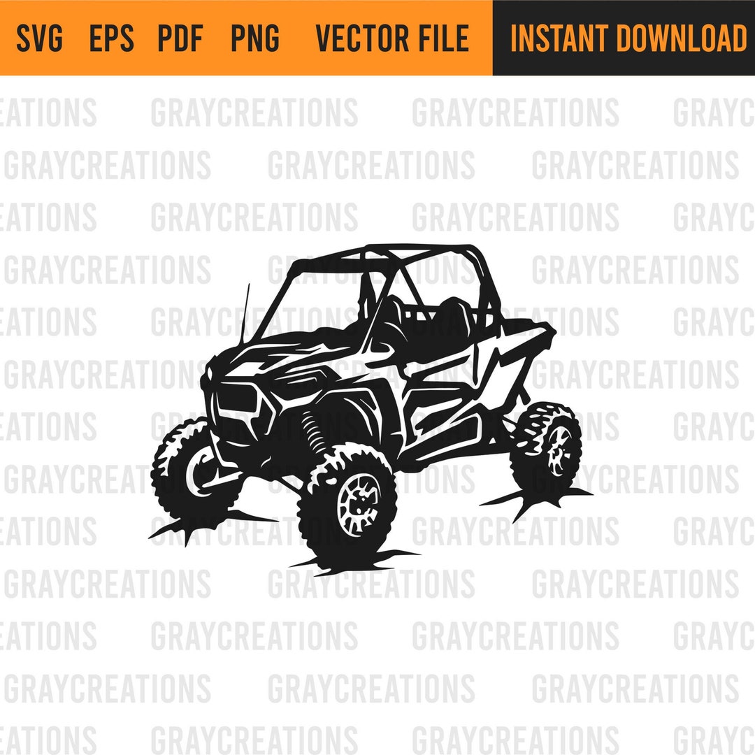 Rzr Atv Svg | Atv Svg | Rzr Svg | Atv Clipart | Atv Cutting File | Atv ...