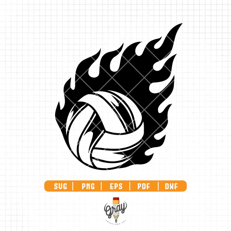 Volleyball Svg , Fireball Svg ,volleyball Svg, Volleyball Clip Art ...