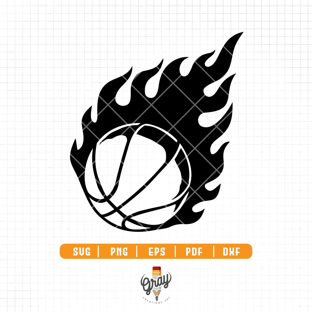 Basketball Svg , Fireball Svg ,flaming Basketball ,basketball Clip Art ...