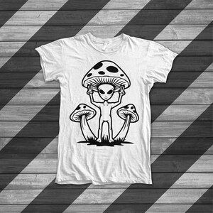 Alien Mushrooms Svg , Alien Svg , Mushroom Svg ,toadstool Svg , Cricut ...