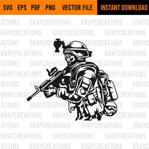 Cartoon Soldier Army Crawling Crawl Fitness Military Armor Armed Forces ...