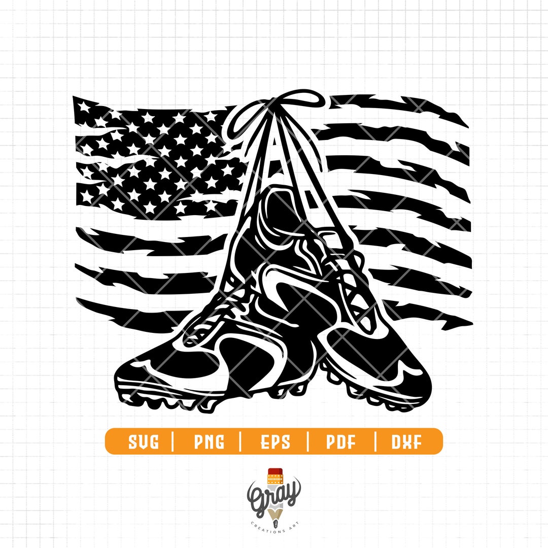 US Soccer Shoes Svg, Football Shoes Svg , Hanging Shoes Svg , Soccer ...