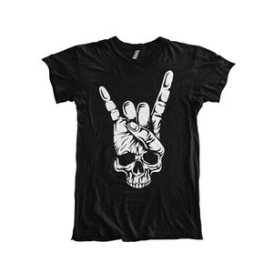 Rockers Skull Svg/ Rock N Roll Hand Sign Svg / Skull Rocker Svg - Etsy