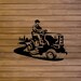 Landscaper Operating Lawn Tractor Svg / Landscaping Scene Design Svg ...