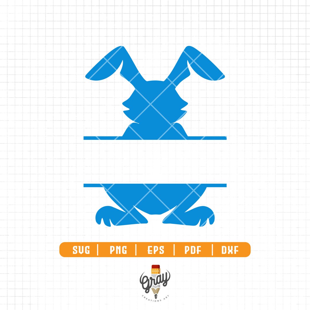 Easter Bunny Dvg , Cute Bunny ,rabbit Svg, Name Svg, Easter Clip Art ...