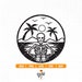 Beer Skeleton Svg , Skull Beer Svg , Beach Scene Svg ,beach Svg ...
