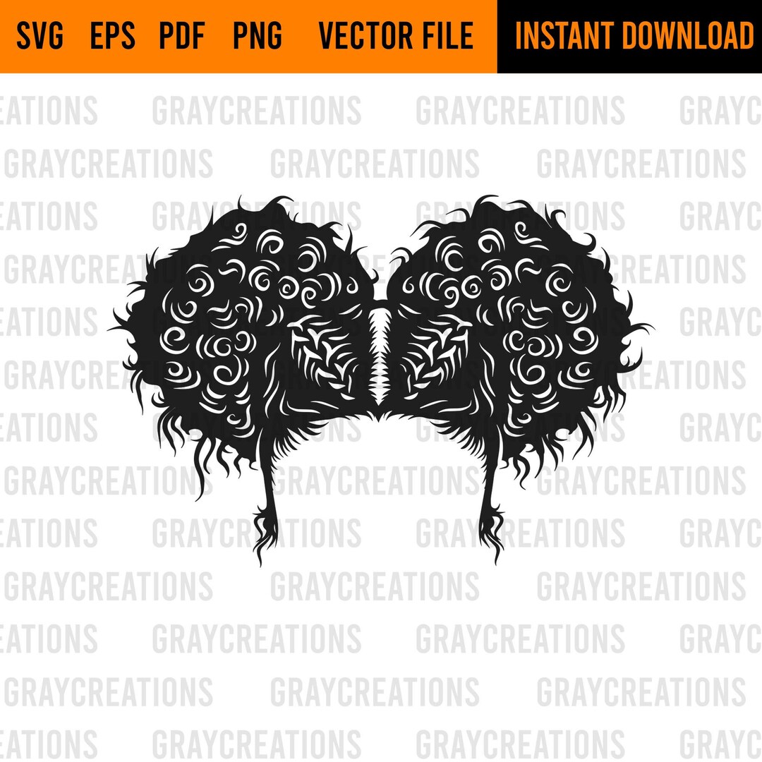 Afro Bun Curly Hair Svg / Cornrows Hair Style Svg / Black African Woman ...