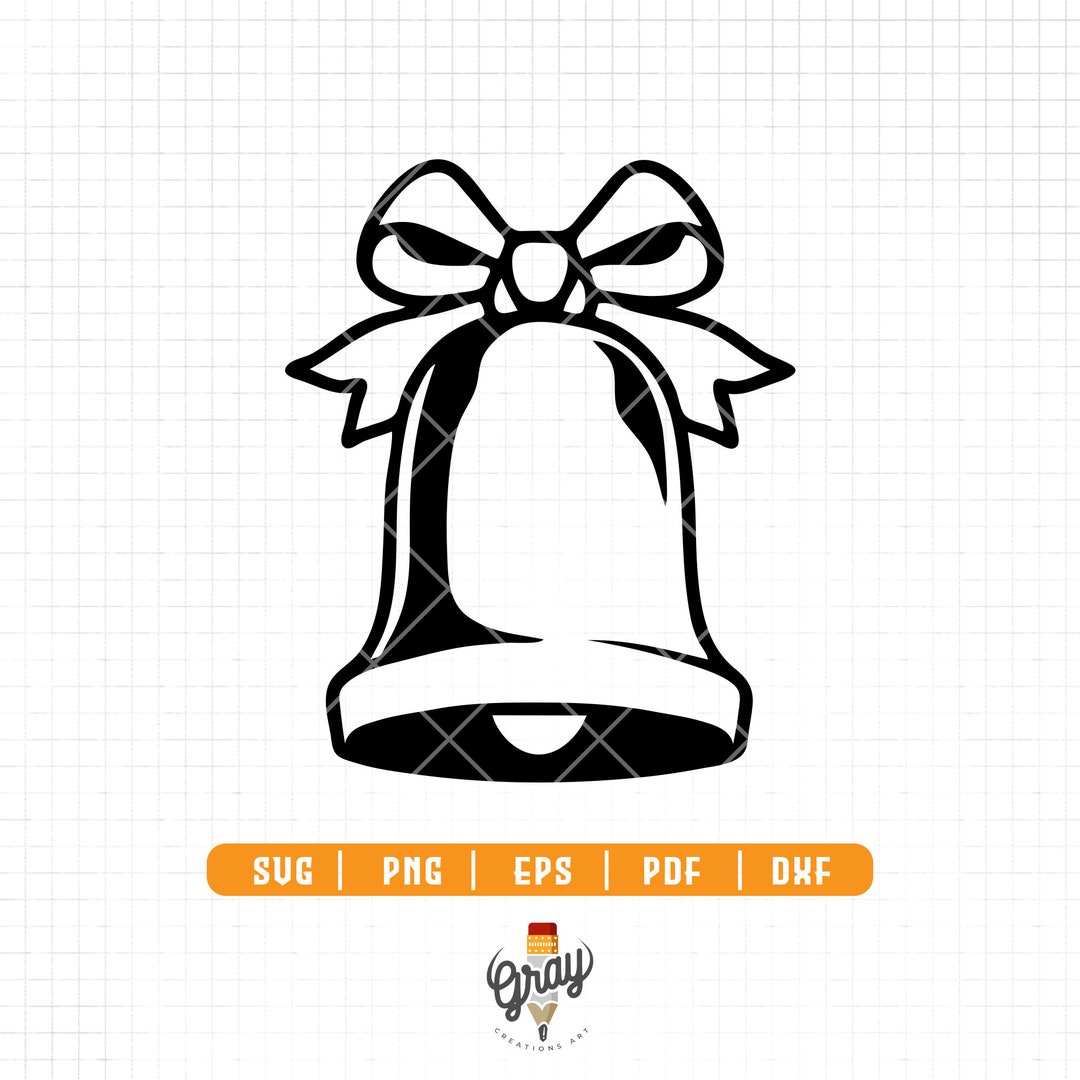Bell Svg ,christms Bells Svg ,bell Clip Art , Cricut, Silhouette ...