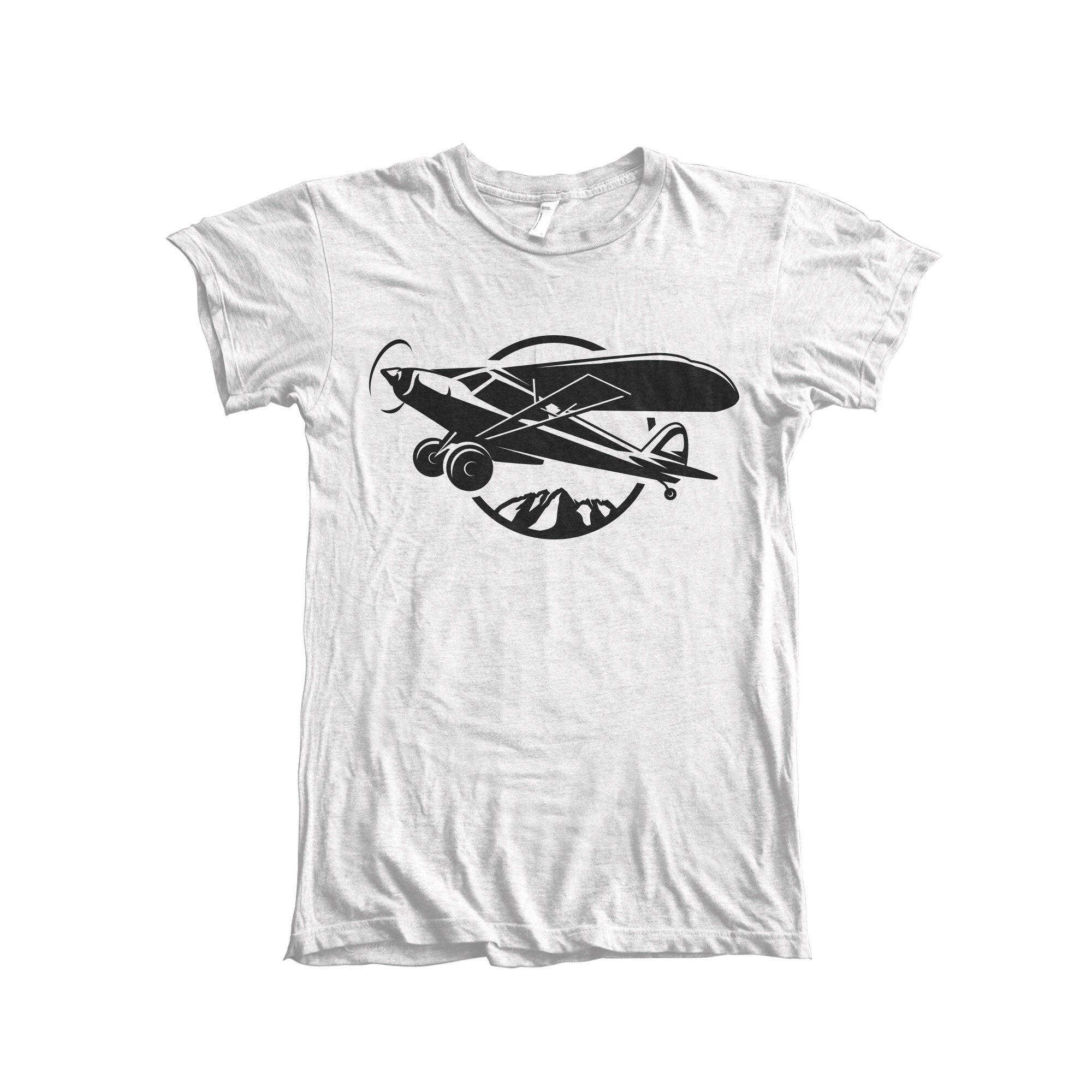 Piper Cub Airplane Svg / Aviation Svg /aircraft Svg / Mountain - Etsy