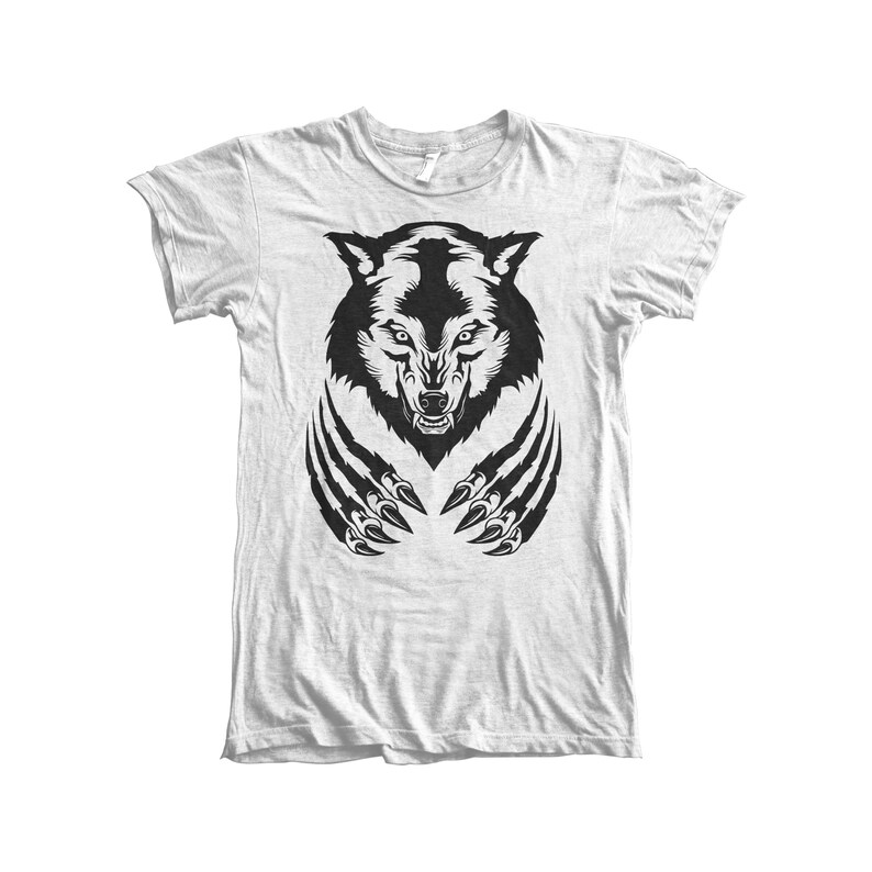 Wolf Bundle Set of 5 Svg / Wolf Nature Svg /wolf Claw Scratch - Etsy