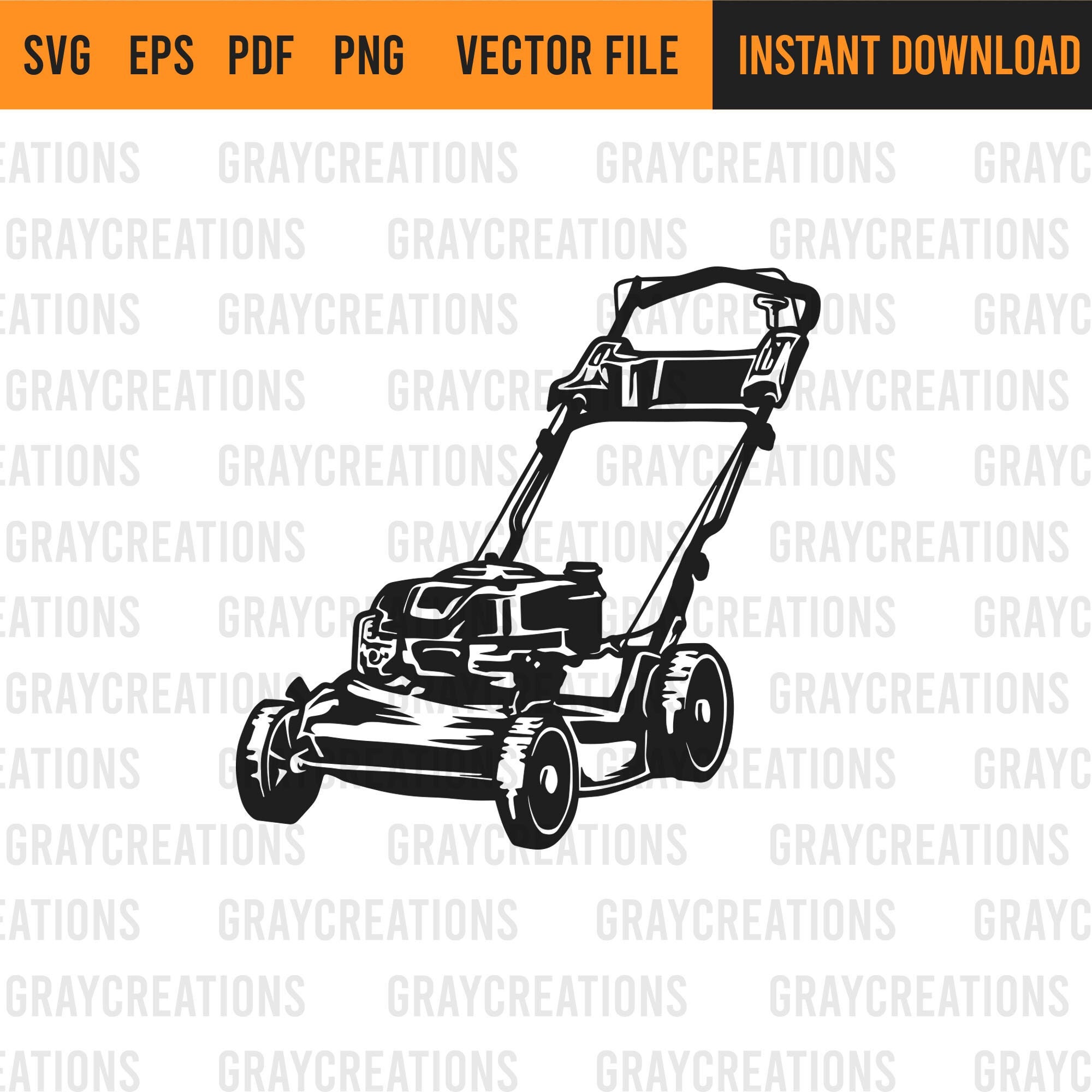Lawn Mower Svg File Zero Turn Lawn Mower Svg Us Lawn Mower Clipart Lawn ...