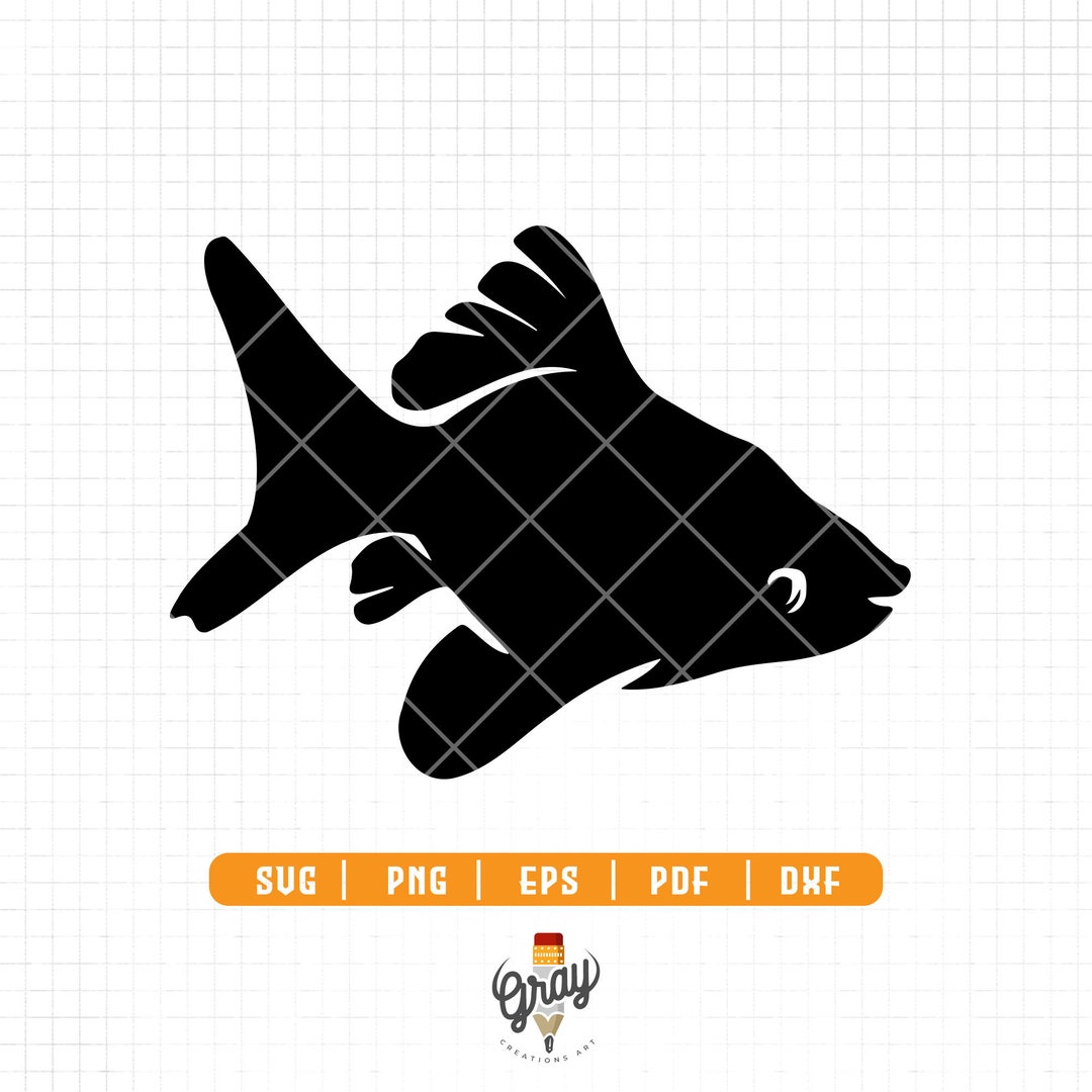 Goldfish Svg , Cute Fish Svg, Aquarium Fish, Cricut,silhouette, Fish ...