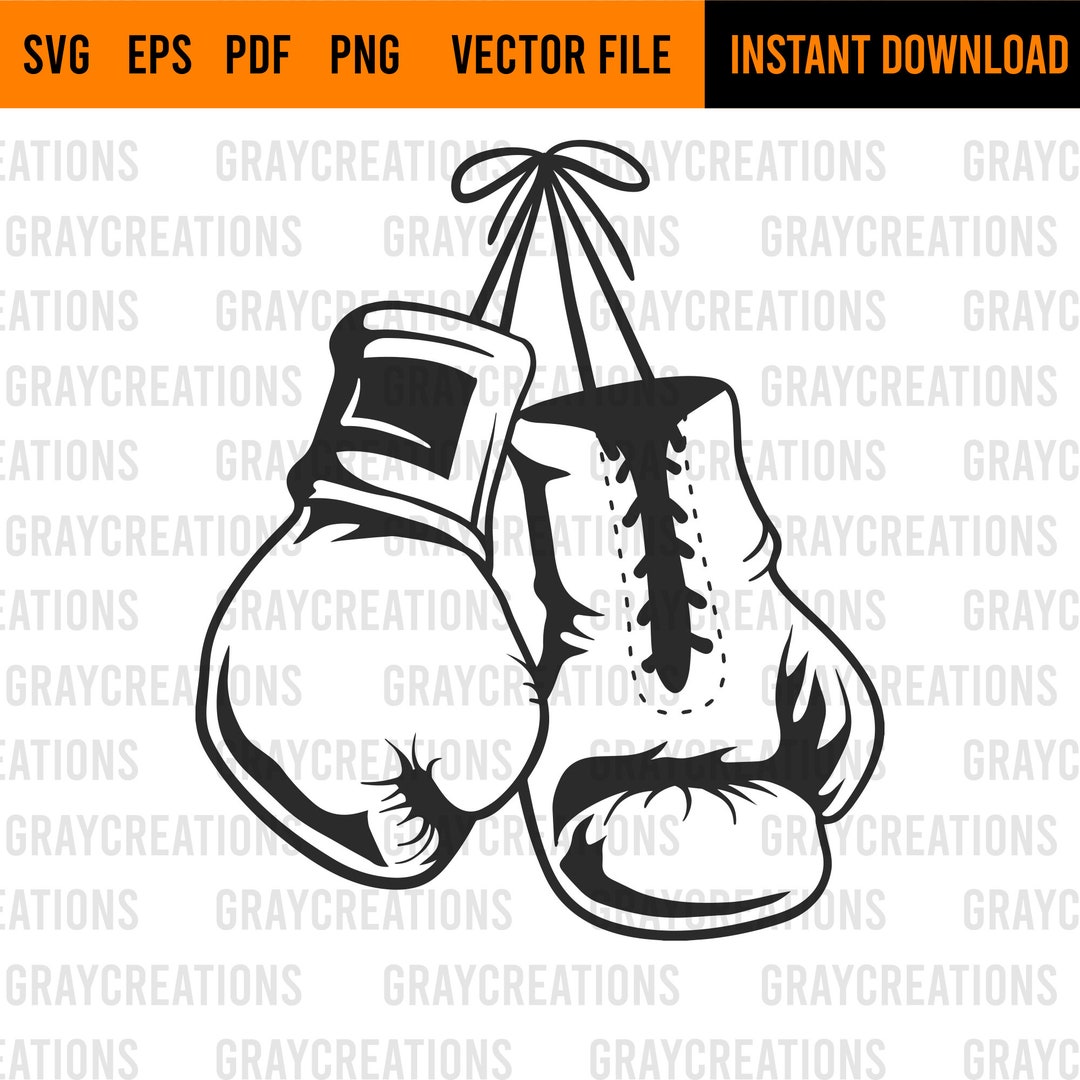 Boxing Gloves Svg /boxing Sports Svg /martial Arts Kick Boxing Svg - Etsy