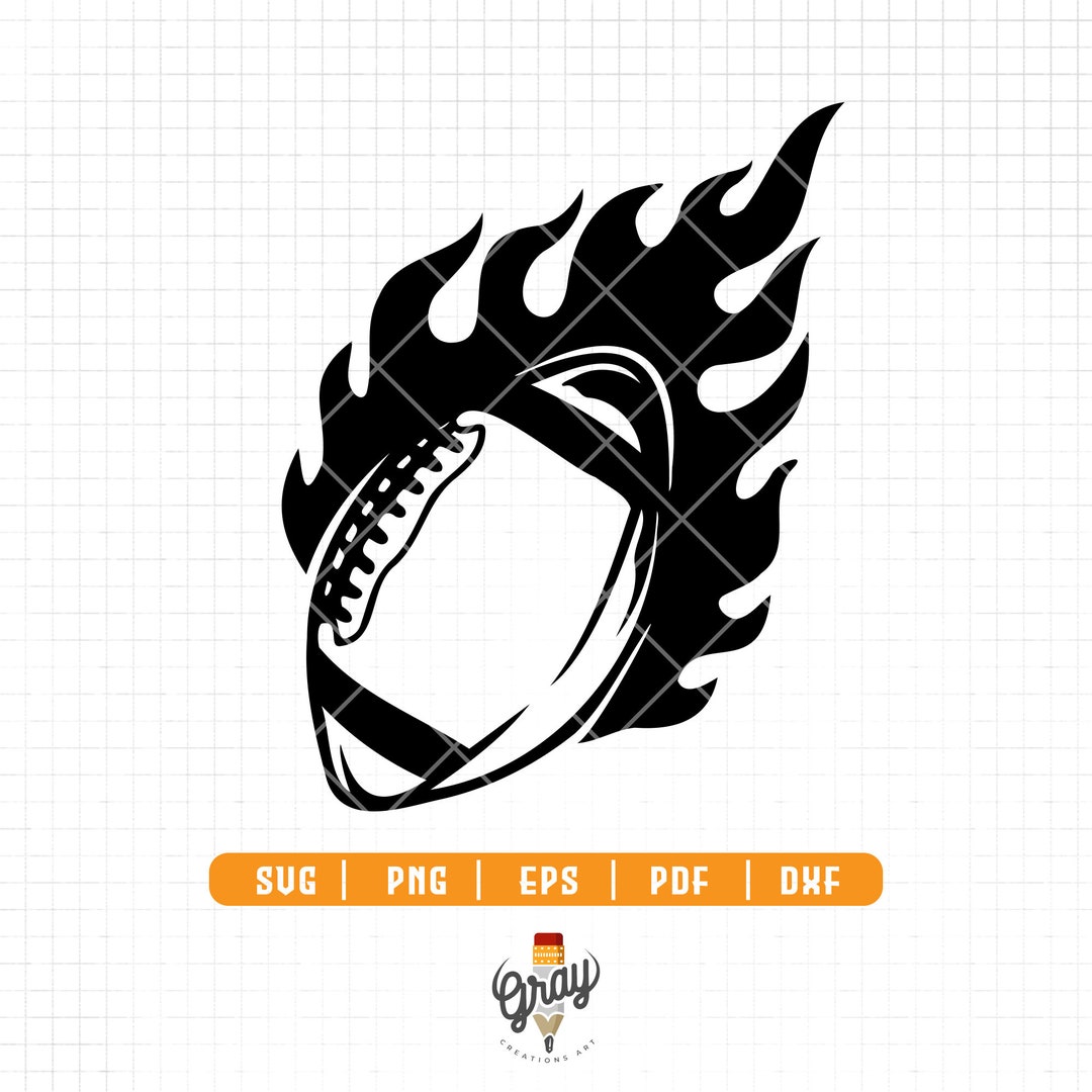 Football Svg , Fireball Svg ,american Football ,football Clip Art ...