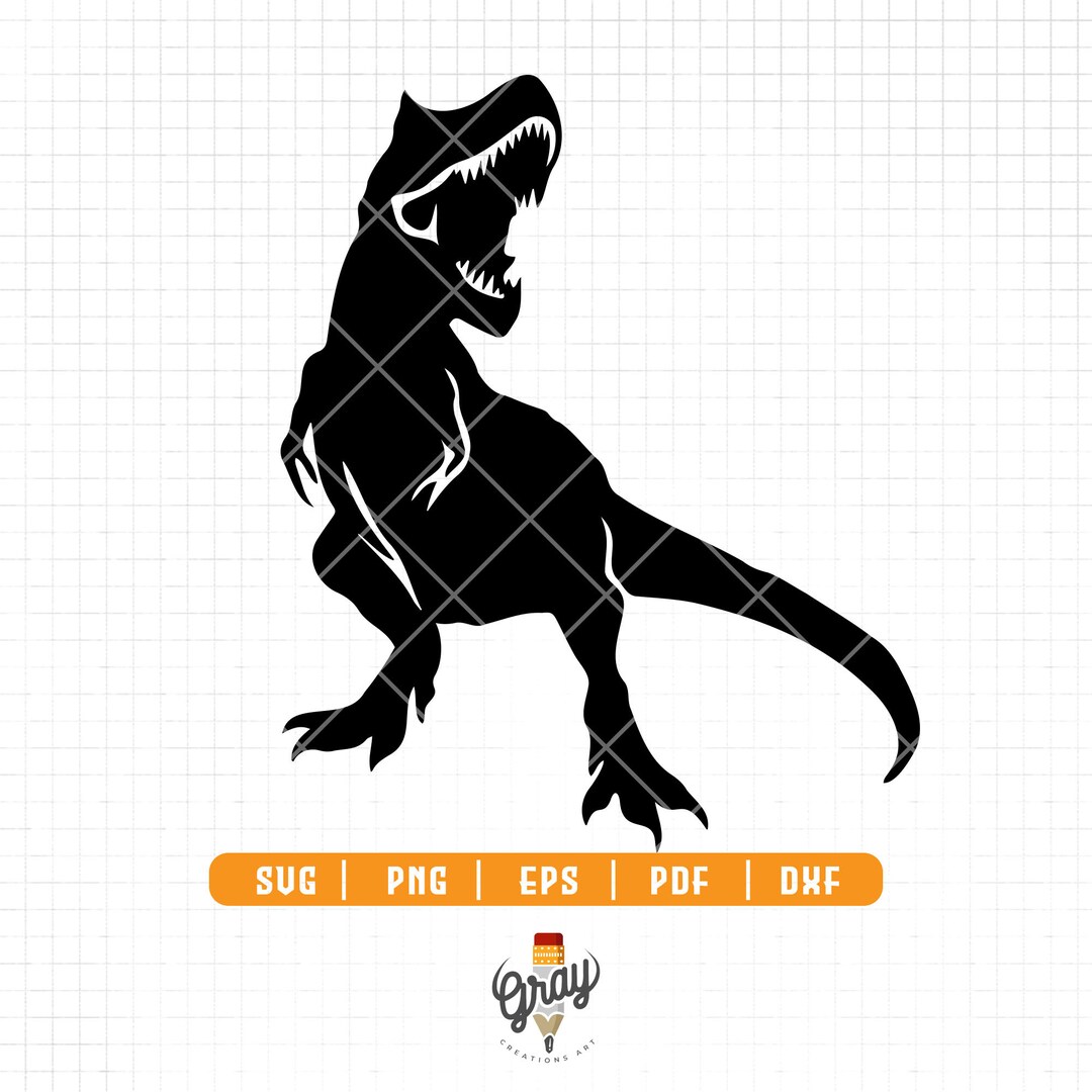 Tyrannosaurus Svg,dinosaur Svg , Dinosaur Cli Part ,dxf Eps Pdf Png ...