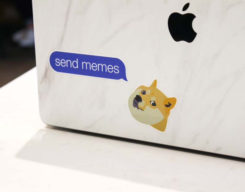 Send Memes Sticker for Laptops, Notebooks, and Hydroflasks - Etsy
