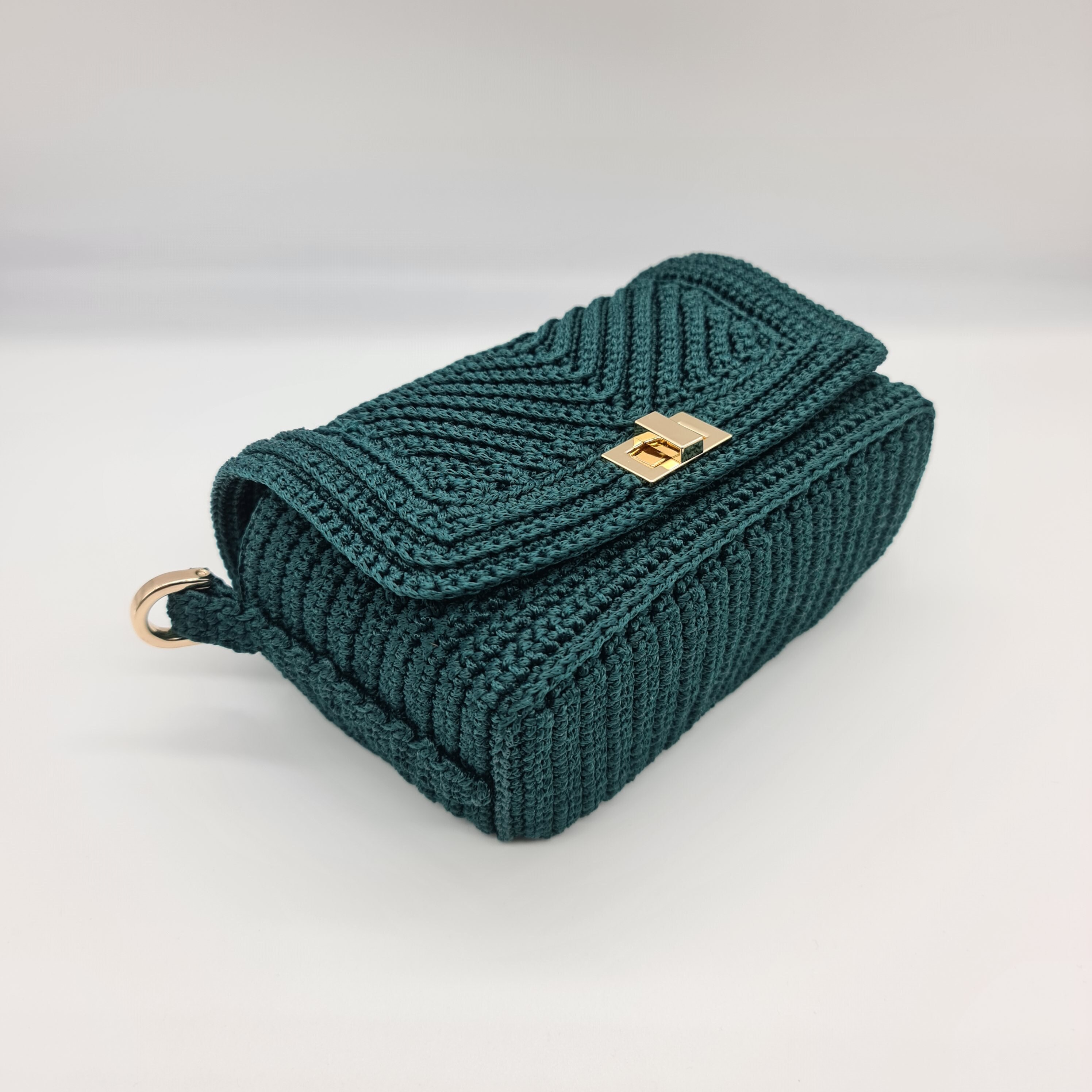 Crochet Pattern (english): Luxury Crochet Bag / Shoulder Bag / Cross ...