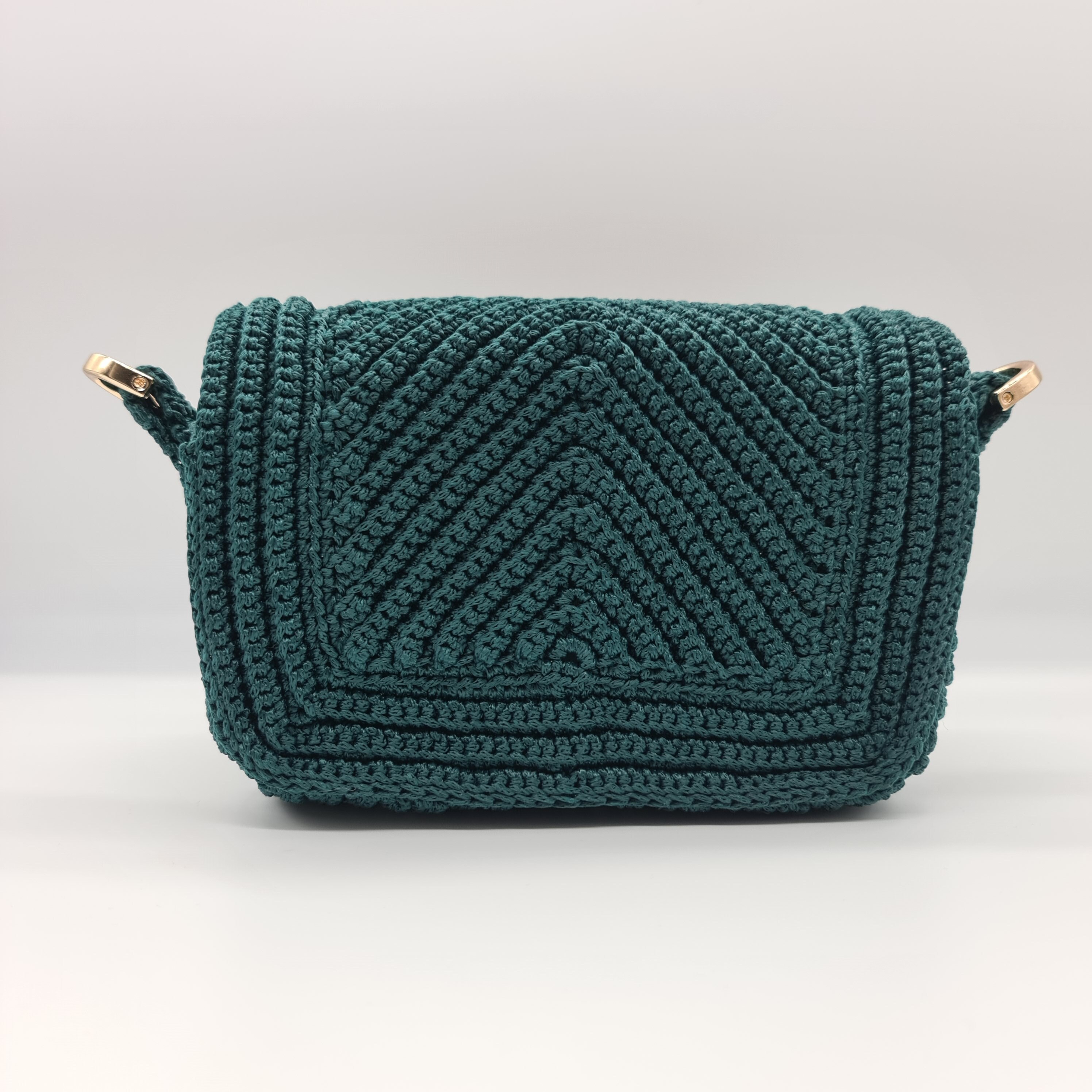 Crochet Pattern (english): Luxury Crochet Bag / Shoulder Bag / Cross ...