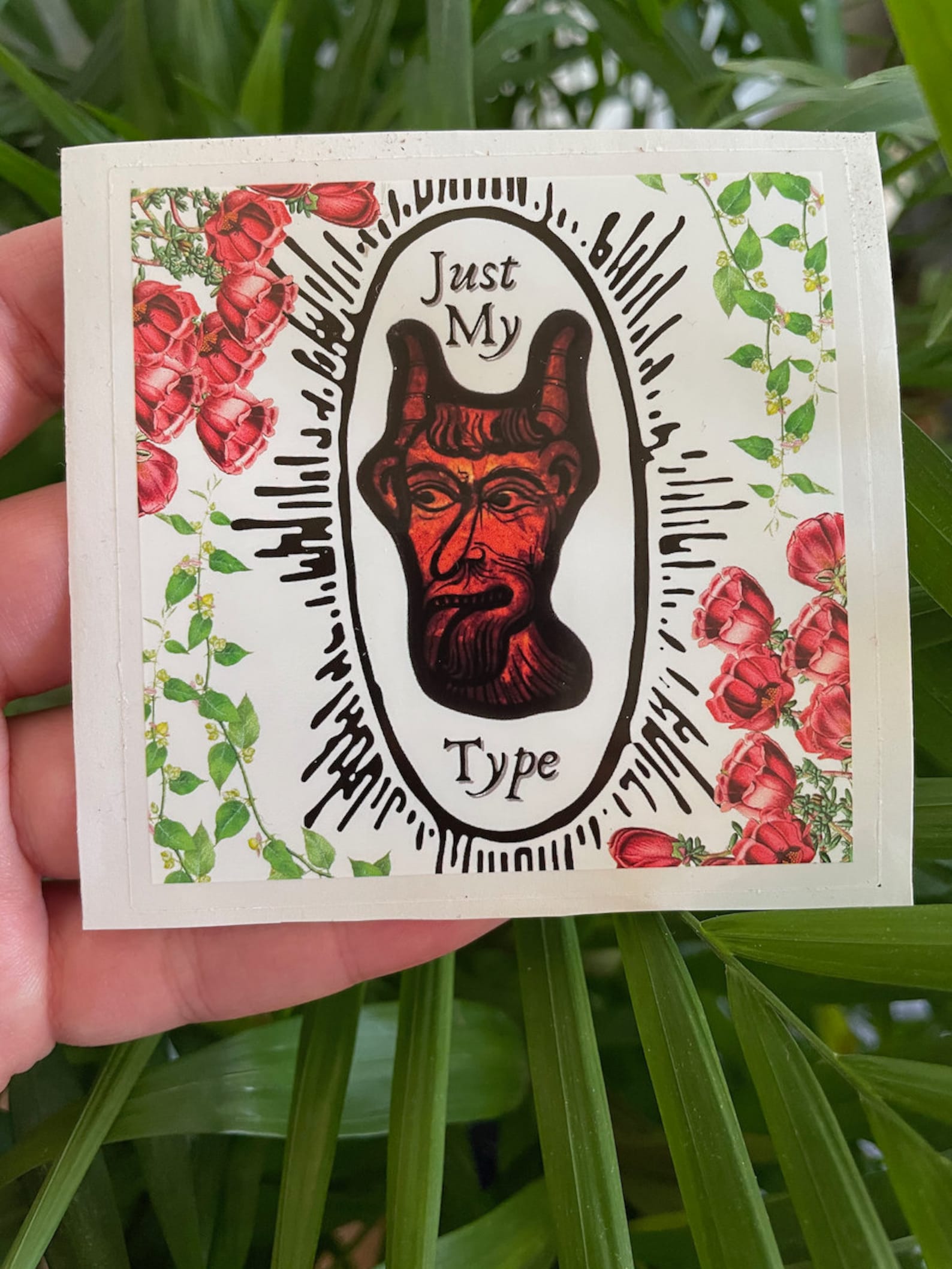Just My Type Sticker - Etsy