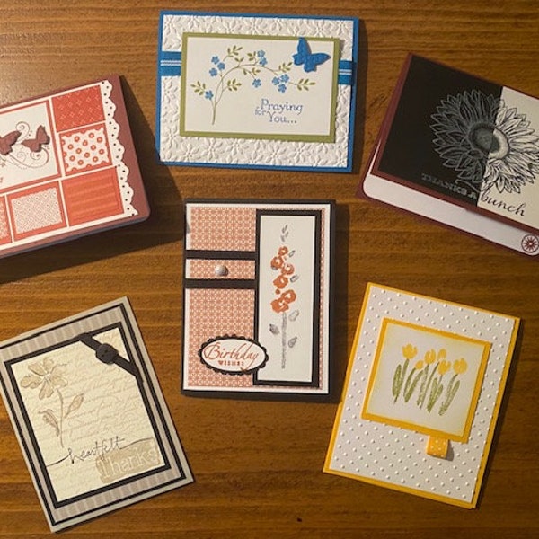 Stampin up Handmade Cards - Etsy