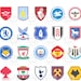 20 Premier League 24/25 Minimalist Logos | Digital Download | Vector ...