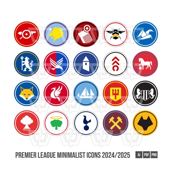 Premier League Team Logos