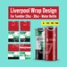 Liverpool Wrap Design Tumbler and Water Bottle | Liverpool | Anfield I ...