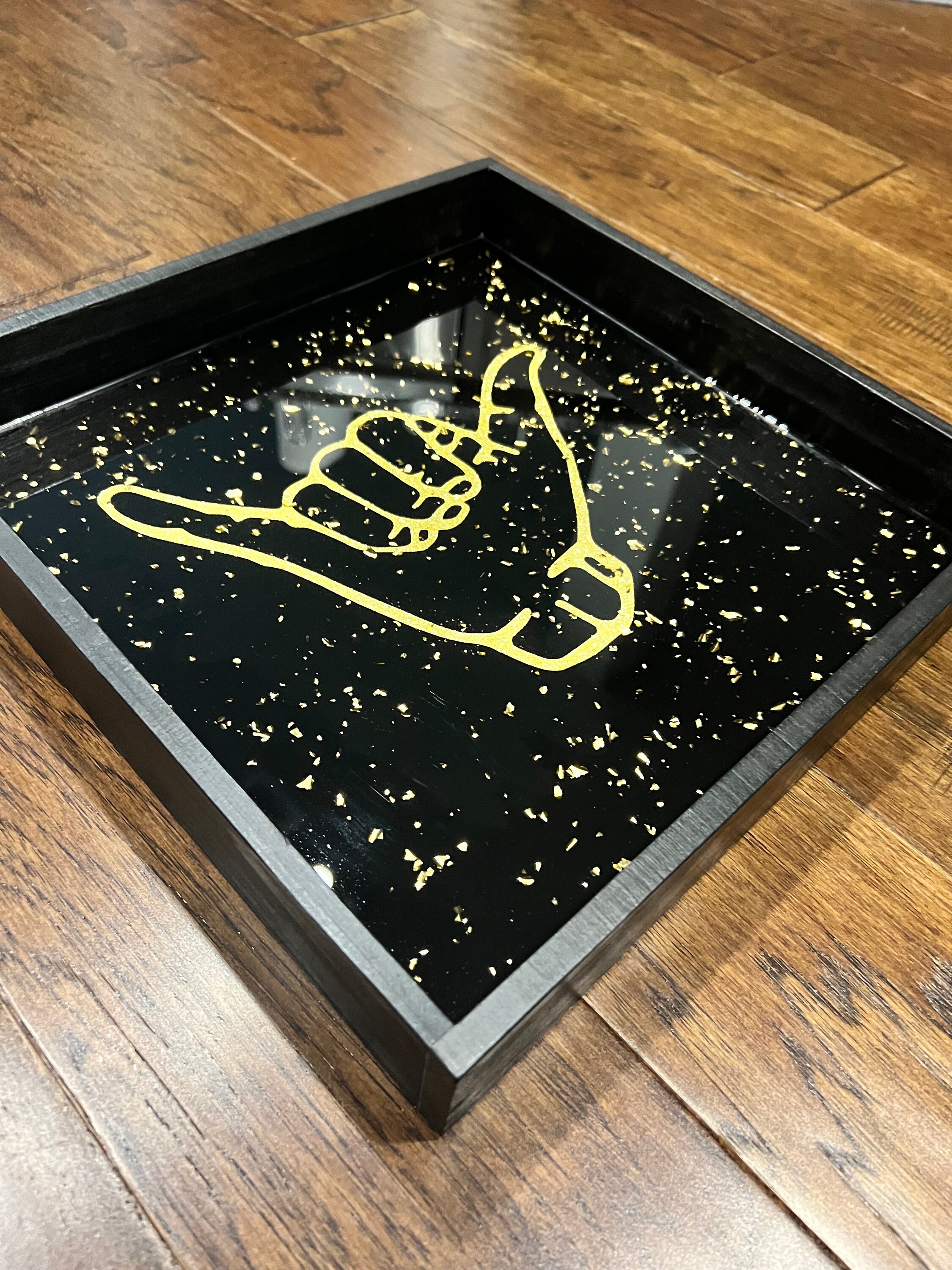 Custom Sorority or Fraternity Resin Wood Tray Select Your Organization ...