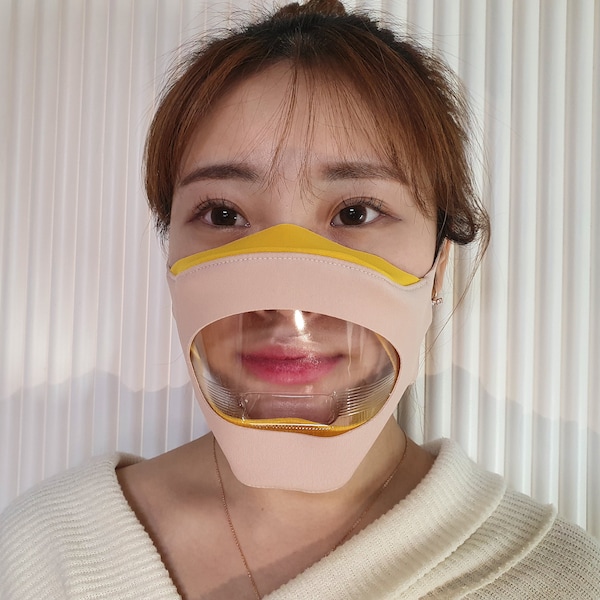 Transparent Face Mask for Teacher - Etsy