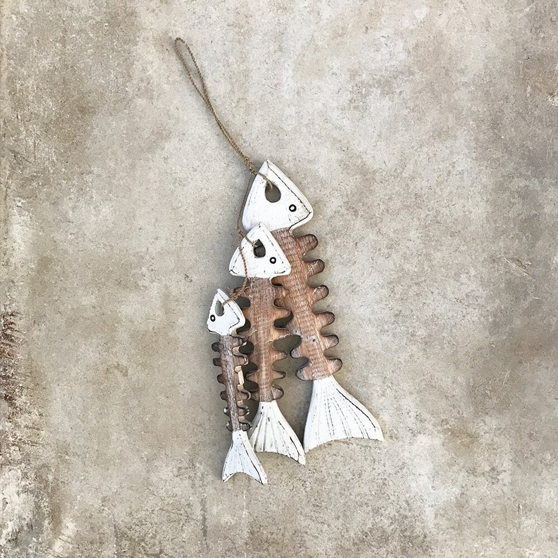Wooden Fish Suspension, Wooden Garland - Etsy