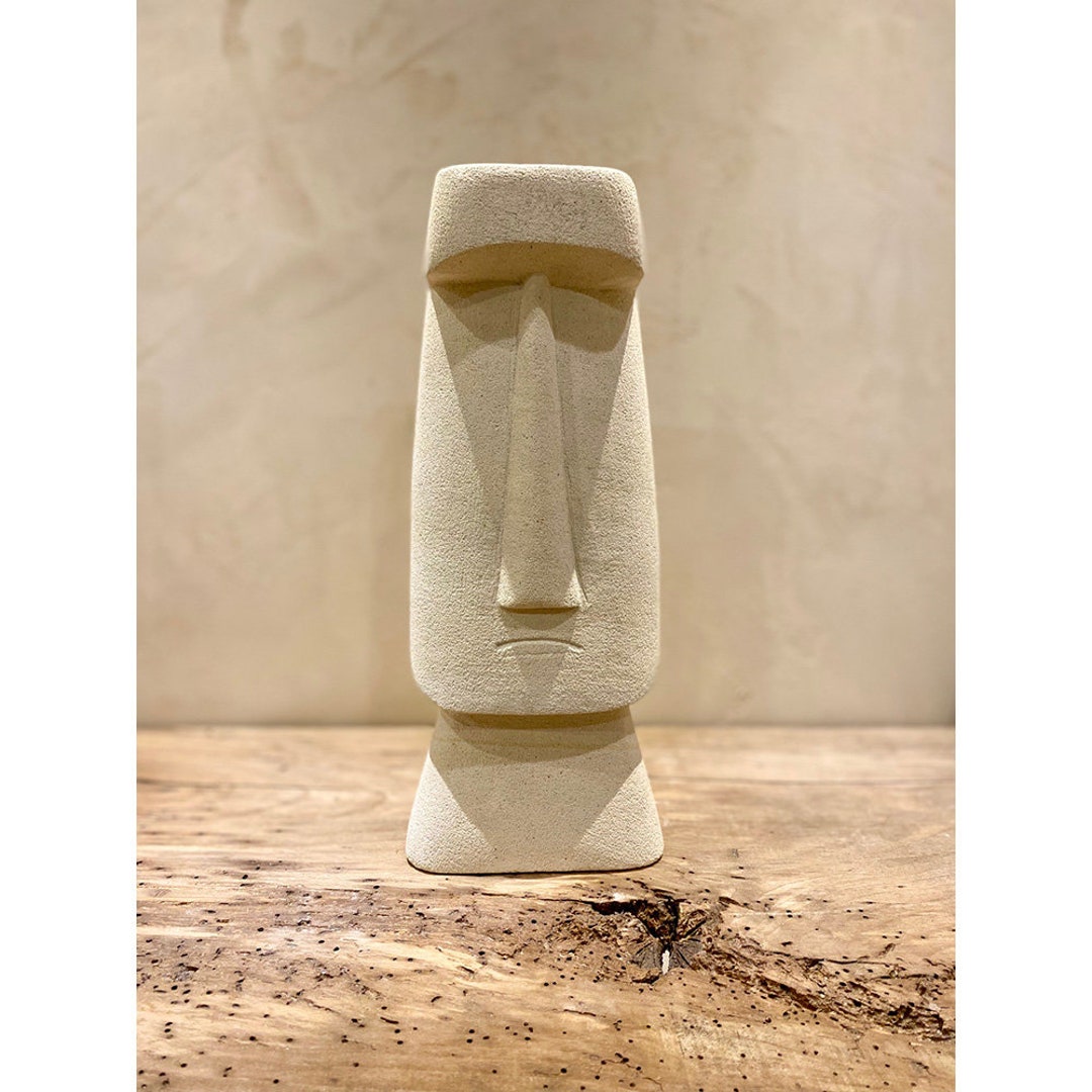 Moai Stone Statue - Etsy