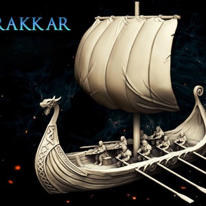 Drakkar - Viking Ship - Etsy