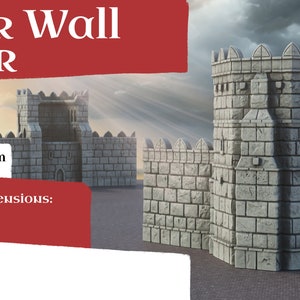 Ivory City Modular Castle Miniature Terrain [part 1] - Etsy