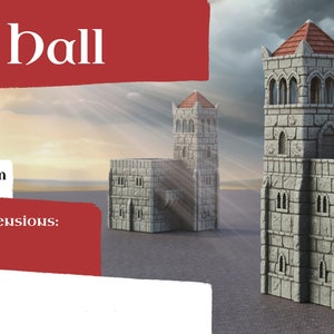 Ivory City Modular Castle Miniature Terrain [part 1] - Etsy