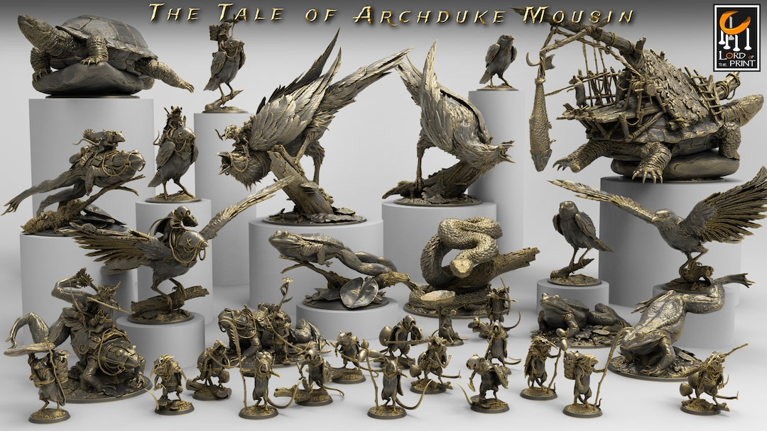 The Tale of Archduke Mousin Tome 1 [complete Set] - Etsy