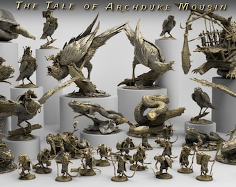 Viper the Tale of Archduke Mousin Lord of the Print - Etsy