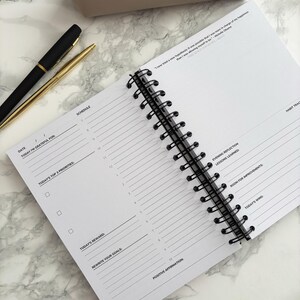 Goal Setting Planner: Undated Daily, Weekly, Monthly Productivity - Etsy