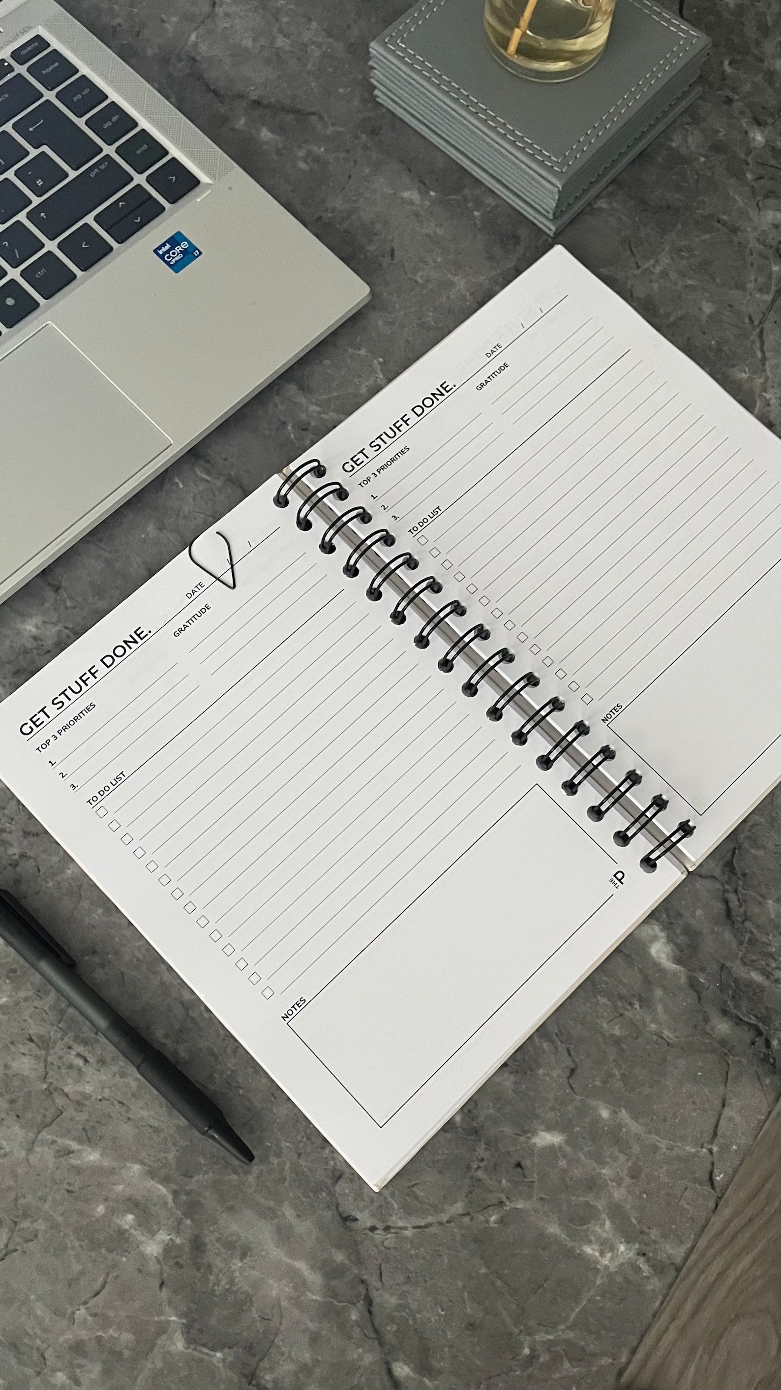 Hardback to Do List Notebook - Productivity - Planner - A5 Stationery ...