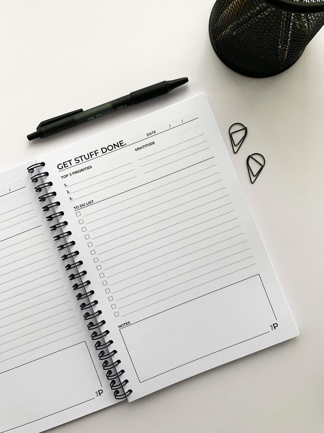 To Do List Notebook - Productivity - Planner - A5 Stationery - Etsy