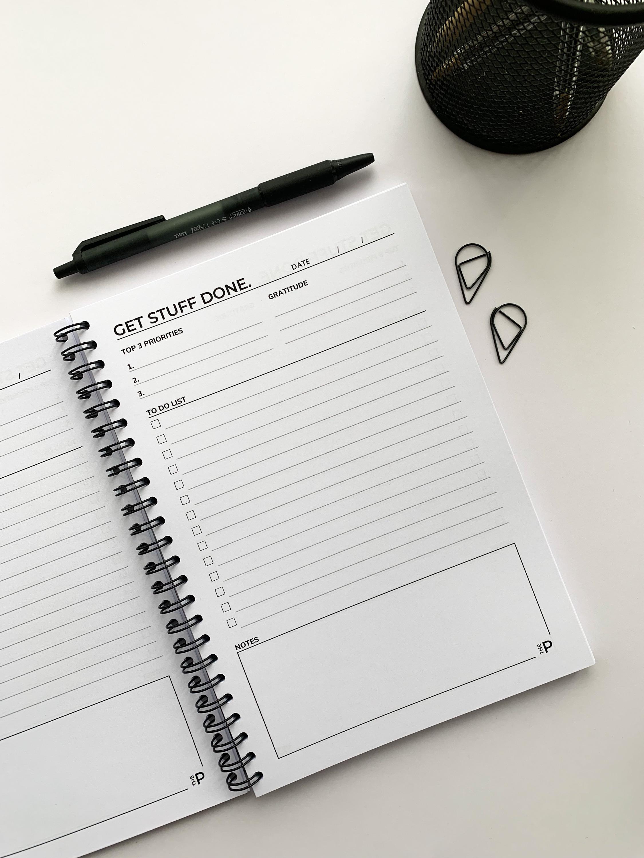 To Do List Notebook - Productivity - Planner - A5 Stationery - Etsy