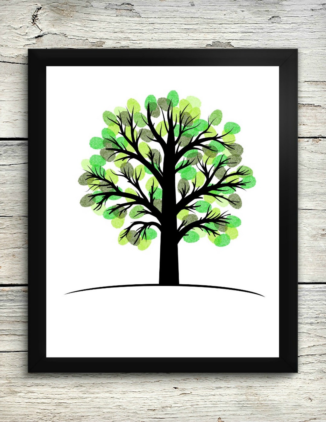 DIY Fingerprint Tree - Etsy