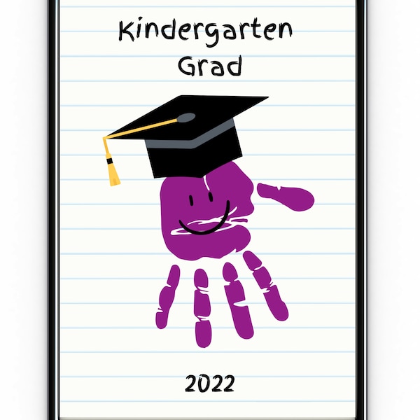 Graduation Handprint Craft - Etsy