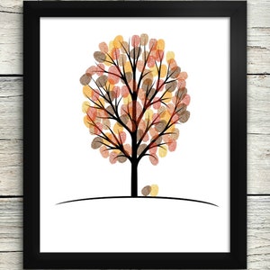 DIY Fingerprint Tree - Etsy