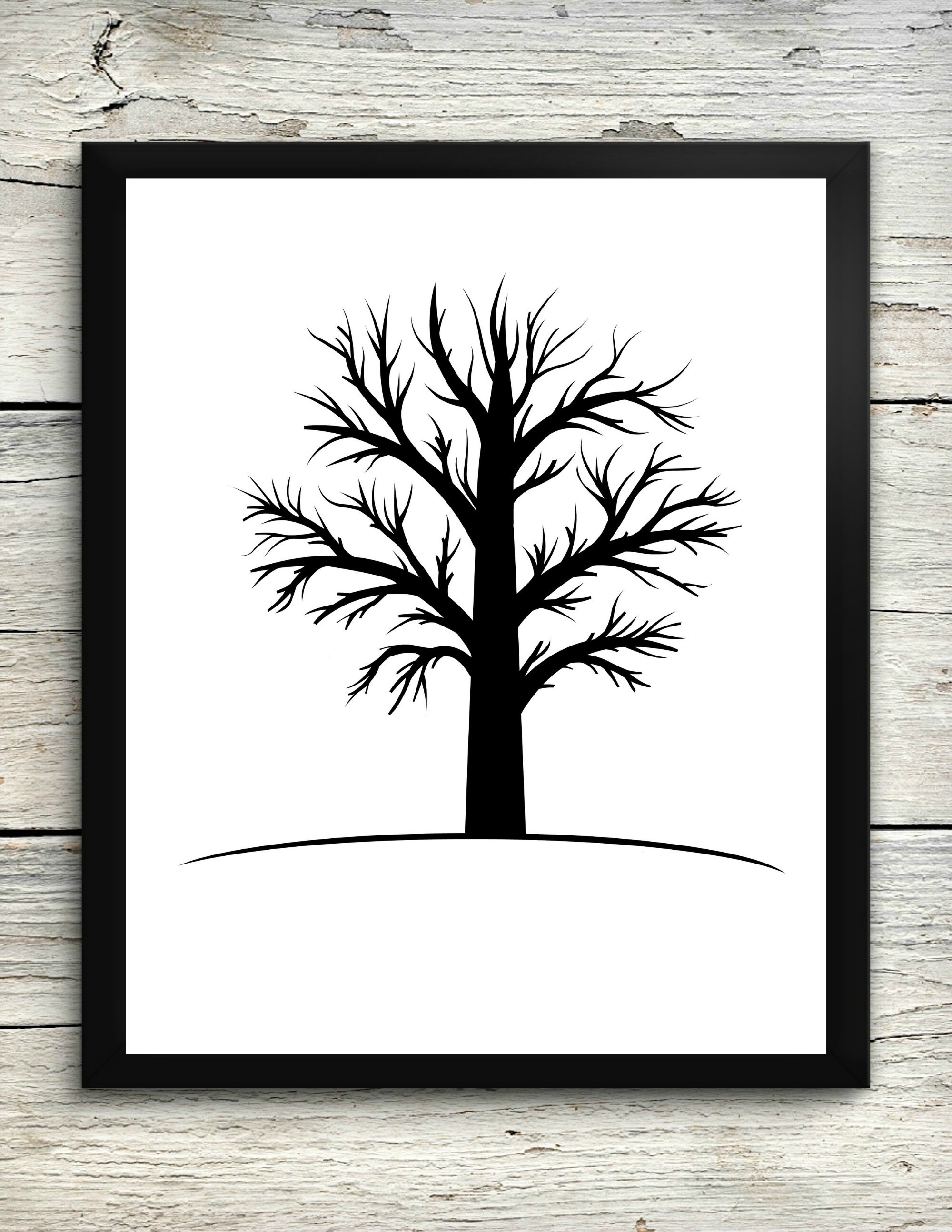 DIY Fingerprint Tree - Etsy