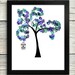 DIY Fingerprint Tree - Etsy