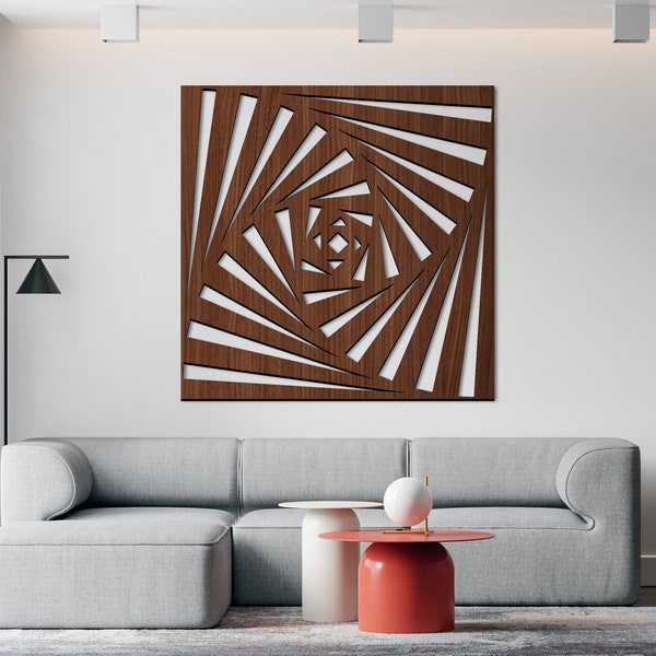 Wood Squares Wall Art - Etsy