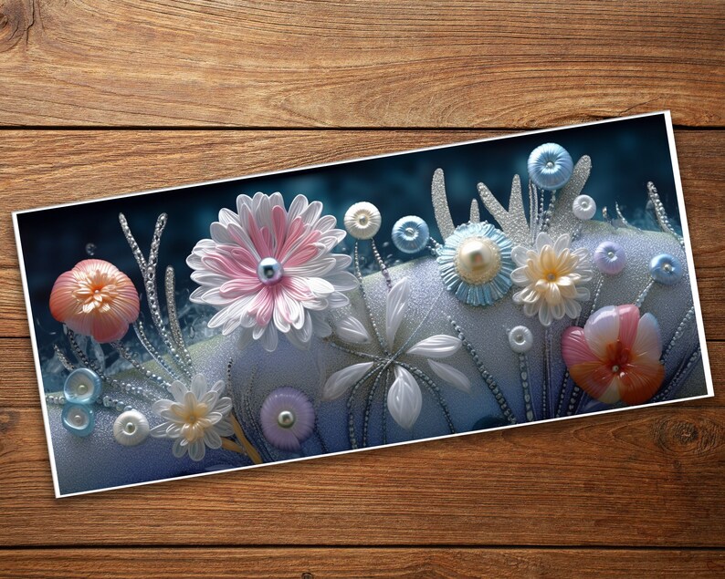 3D Summer Daisy Libbey Glass Wrap Png Bundle, Trendy Boho Floral 16oz ...