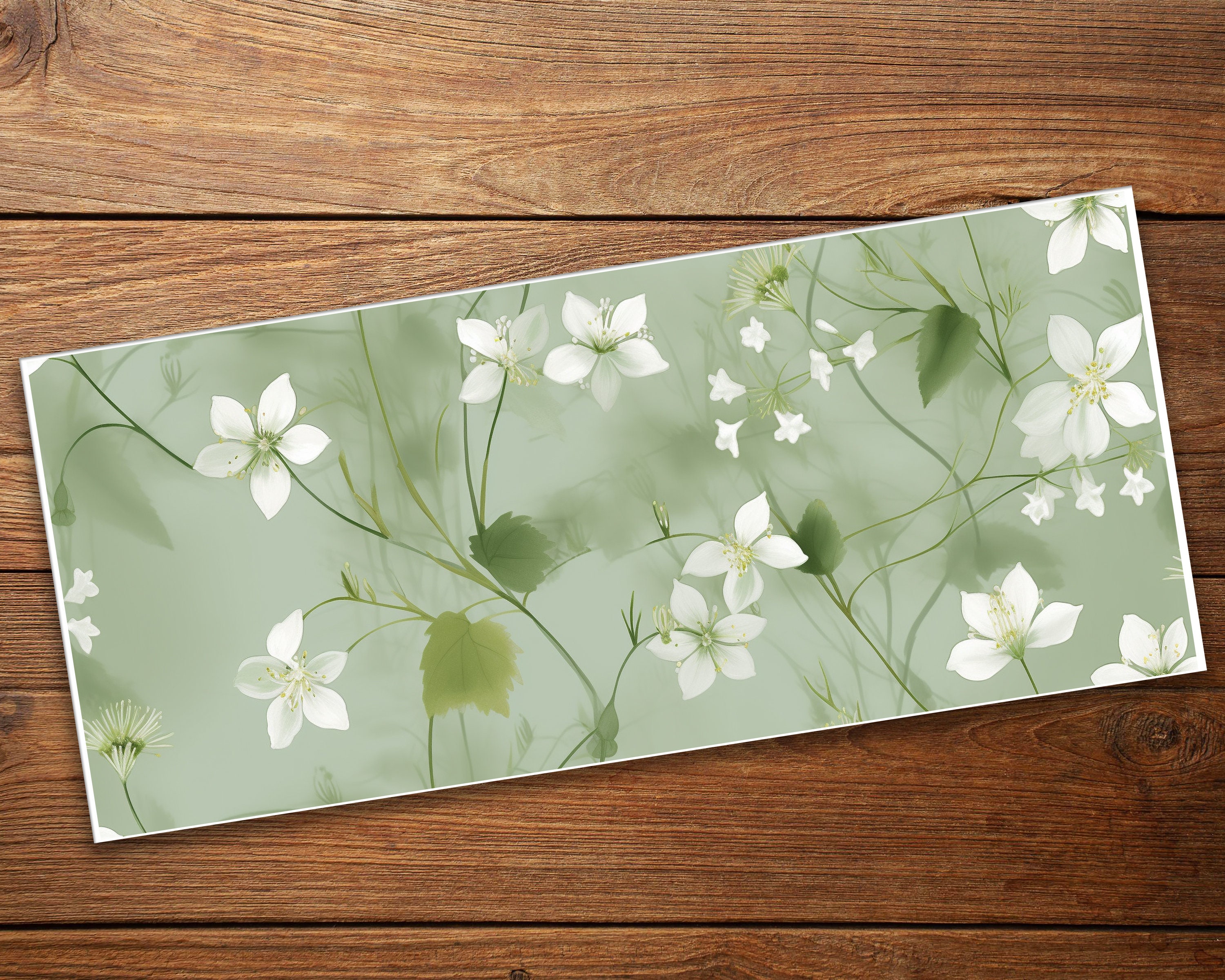 Spring Floral Libbey Glass Wrap Png Bundle, Retro Flower Daisy 16oz ...
